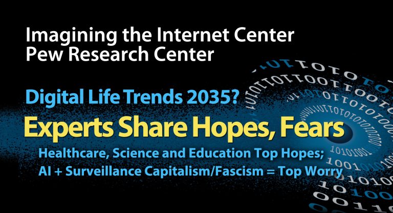 Elon University / Imagining the Internet / Predicting the Best and Worst of Digital Life By 2035