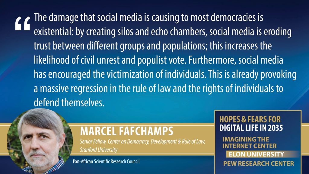 Elon University / Imagining the Internet / Predicting the Best and Worst of Digital Life By 2035